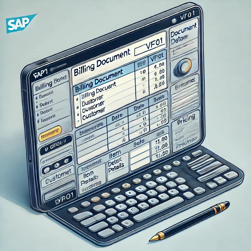 La Transacción VF01 en SAP: Creación de Facturas - Bikey Group