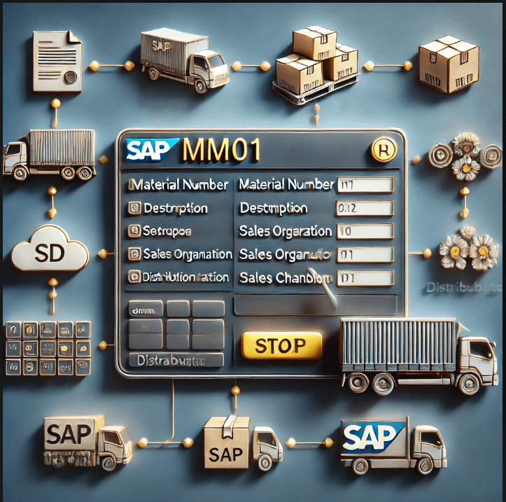 La Transacción MM01 en el Módulo SD de SAP: Creación de Materiales ...